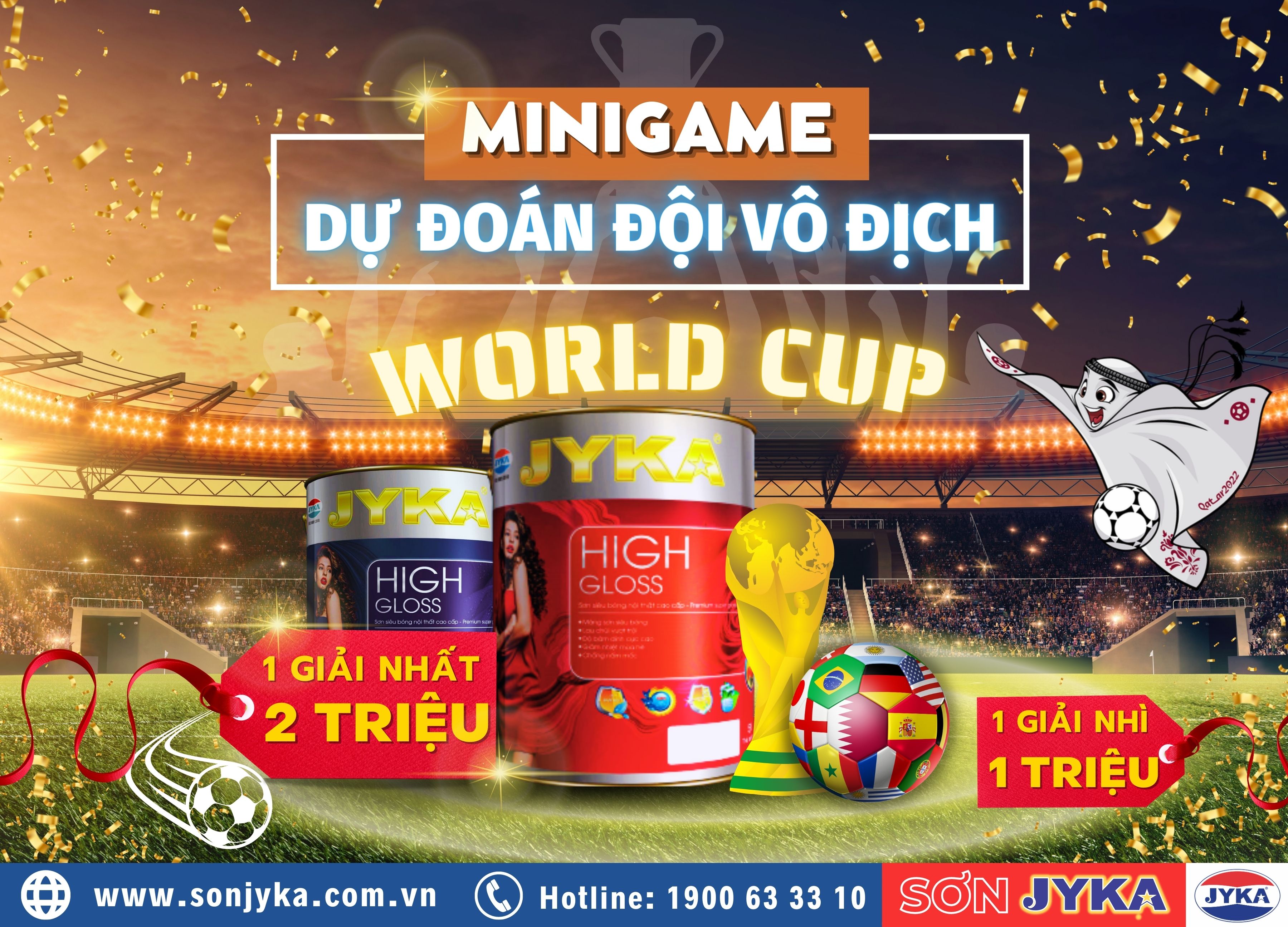 SƠN JYKA TỔ CHỨC MINIGAME VUI CÙNG WORLD CUP️ DỰ ĐOÁN ĐỘI TUYỂN VÔ ĐỊCH ...
